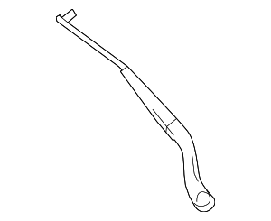 207-820-00-44 - Wiper Arm 2010-2013 Mercedes-Benz | Mercedes-Benz USA Parts