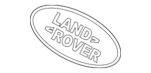 Genuine OEM Emblem Part# LR044544 Fits 2012-2019 Land Rover Range Rover ...