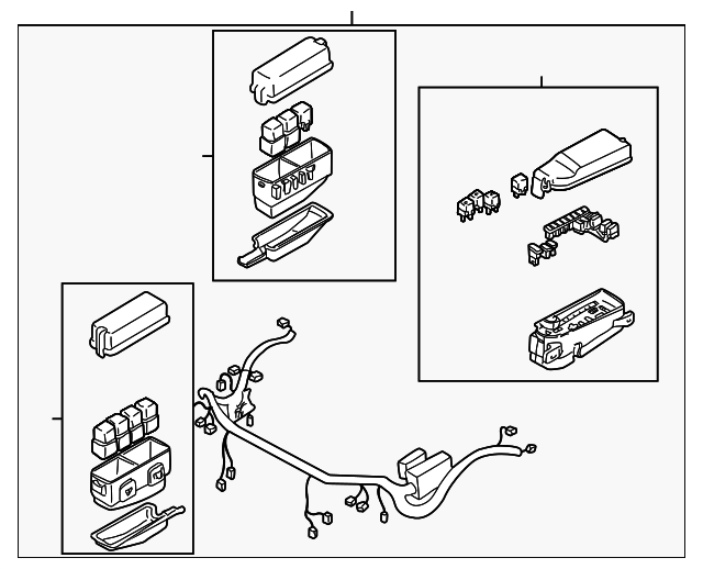 LD47-67-010B - Harness - 2002-2003 Mazda MPV | Mazda Swag