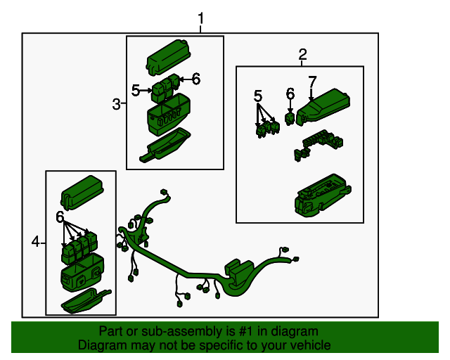LD47-67-010B - Harness - 2002-2003 Mazda MPV | MazdaSwag
