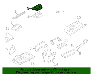 51-45-6-805-541 - Speaker Cover - 2019-2025 BMW | BMW Parts Exchange