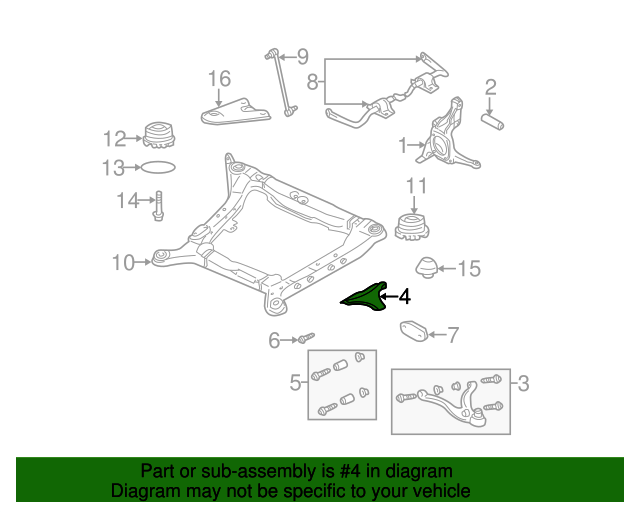 3530477 - Suspension Control Arm Cover 1998-2000 Volvo ...