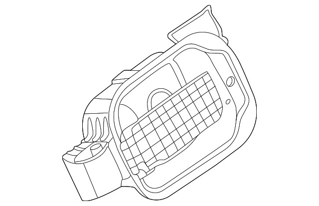 Genuine Fuel Pocket for 2022-2024 Hyundai Tucson | Part# 81595-CW000 ...