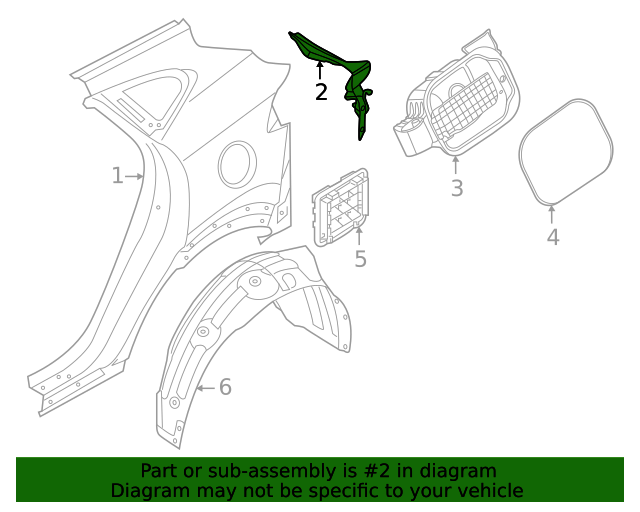 2022 Hyundai Tucson Tail Lamp Panel 71580-CW020 | OEM Parts Online