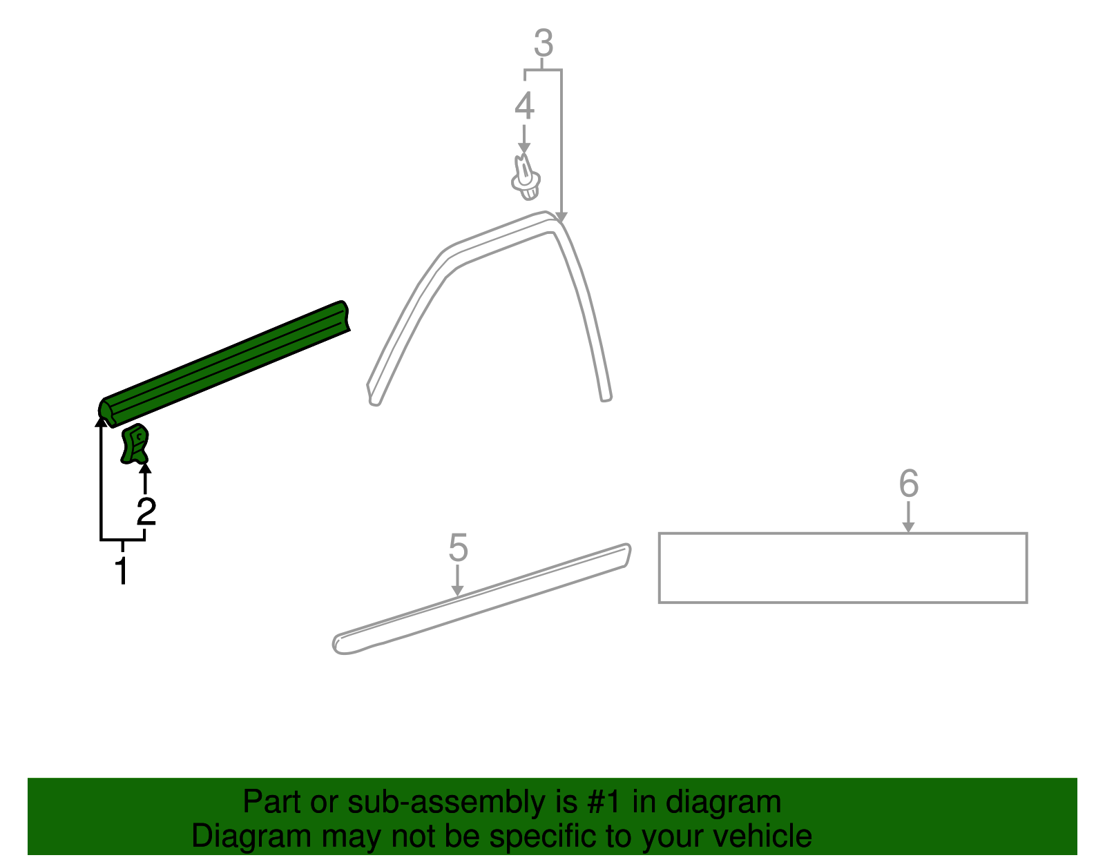 Genuine Toyota Door Window Belt Weatherstrip (Right, Front) part# 68160 ...