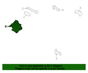 2018-2020 Ford Control Module JU5Z-15604-BX | OEM Parts Online