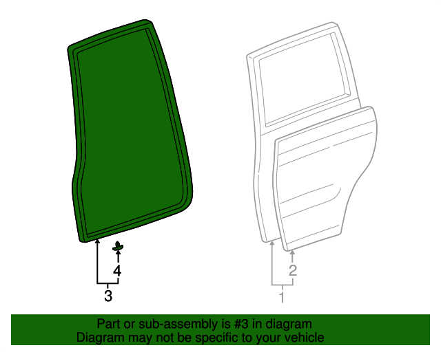 67872-60070 - Door Weather-Strip - 1998-2002 Toyota Land Cruiser ...