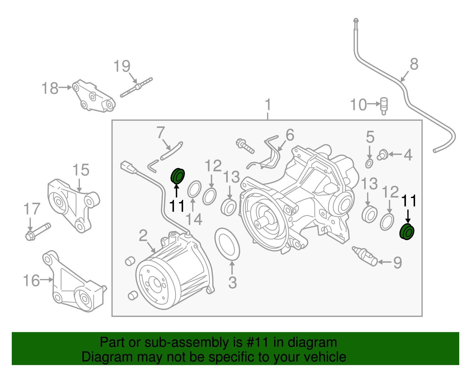 2013-2024 Mazda Drive Axle Shaft Seal KA01-27-238 | OEM Parts Online