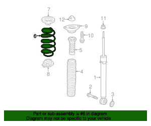 52441-TLB-A12 - Coil Spring 2017-2019 Honda CR-V | Honda Parts Online