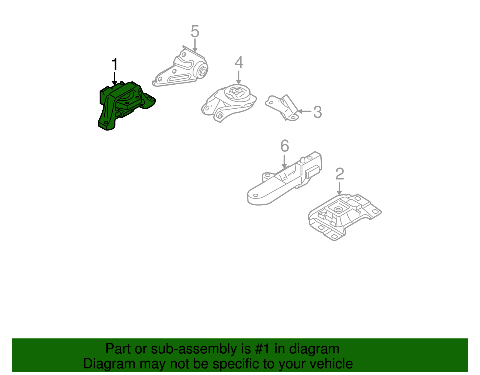 BBM2-39-060A - Side Mount - 2011-2013 Mazda 3 | Mazda Parts Factor