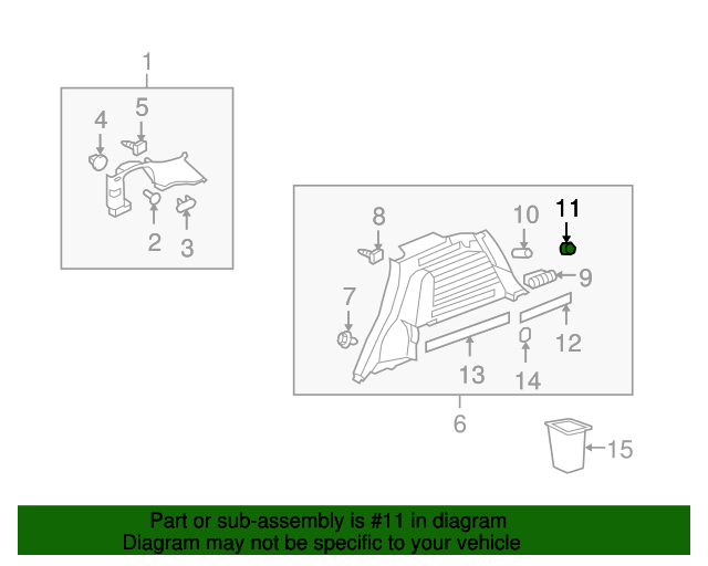 Retainer,C/Ltr Hsg - GM (15187371) | GM Parts Center