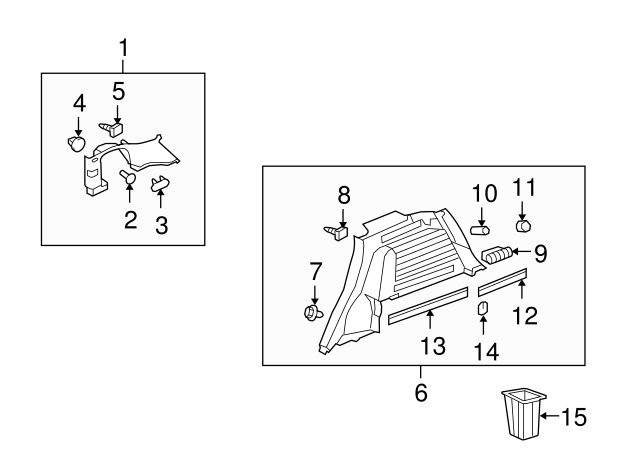 2005-2023 GM Multi-Purpose Retainer 11571160 | OEM Parts Online