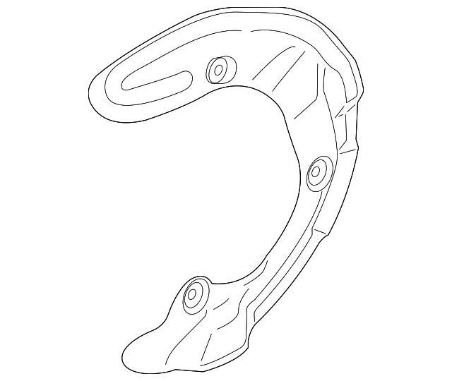 34106877548 - 2019-2023 BMW Splash Shield (34-10-6-877-548) | BMW of ...