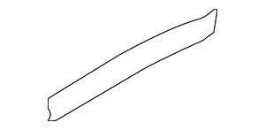 2017-2020 Jaguar F-Pace Lower Molding T4A13122 | Haper Jaguar Parts