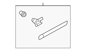 Genuine Body Side Molding for 1999-2008 Saab 9-5 | Part# 5142666 | Over ...