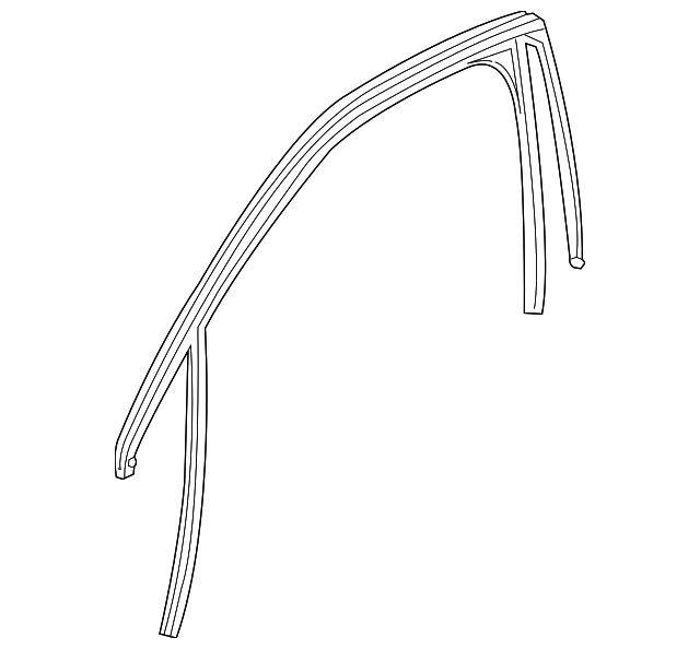 2014-2020 Chevrolet Impala Run Weather-Strip 84312110 | TascaParts.com