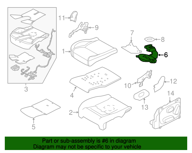 LR034452 - Duct 2013-2017 Land Rover | AutoNationParts.com