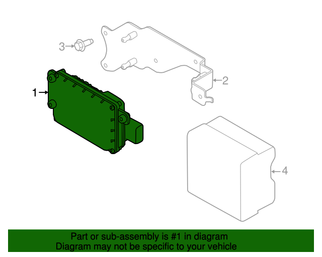 LR118294 - Distance Sensor - 2018-2019 Land-Rover | Land Rover Parts Now