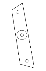 246-628-01-14 - Front Bracket 2015-2017 Mercedes-Benz | Mercedes-Benz ...