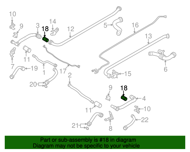 2005-2012 Porsche Engine Coolant Pipe Adapter 997-106-551-03 | Sunset ...