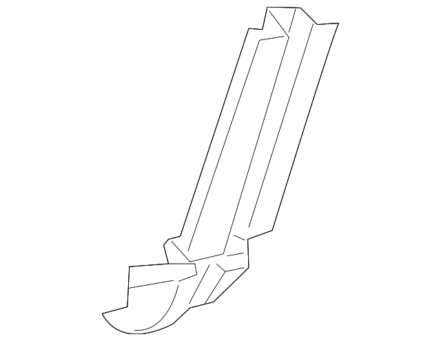 8R0-807-278-C - Side Retainer 2013-2017 Audi Q5 | Audi OEM Parts