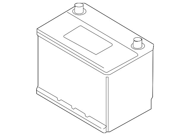 2007-2015 Kia Vehicle Battery 37110-24001U | TascaParts.com