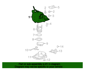 84245999 - Emission Reduction Fluid Tank 2018-2019 GM | AutoNation Parts