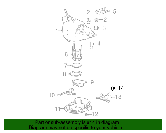 2016-2022 GM Exhaust System Front Gasket 55580455 GM | GMPartsDirect.com
