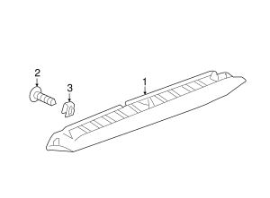 2018-2020 GM High Mount Lamp 84288065 | GMPartsDirect.com