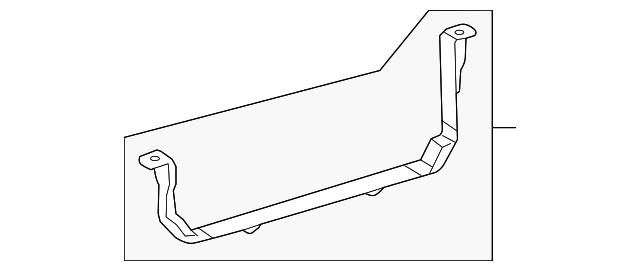 2015-2018 Toyota Fuel Tank Strap 77602-06150 | Toyota Parts Center