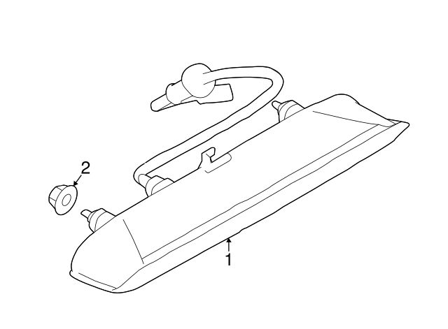 84751VA000 - High Mount Lamp - 2018-2023 Subaru Crosstrek | Subaru OEM ...