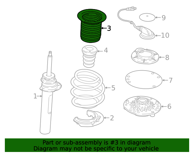 Genuine BMW 31-31-6-860-787 | Protect Tube | FREE Shipping on Most ...