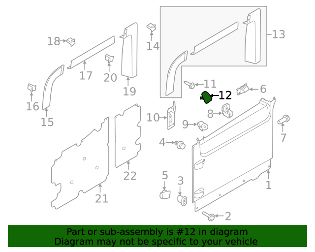 2015-2024 Ford Latch Cover Cap BK2Z-4273-AD | OEM Parts Online