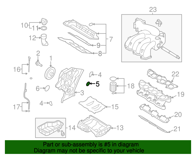 21353-3C500 - O-Ring 2007-2009 Kia | Kia.Parts Store