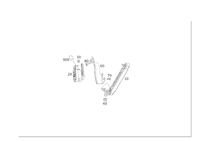 2014-2021 Mercedes-Benz Bracket 222-320-03-43 | World Mercedes-Benz Parts