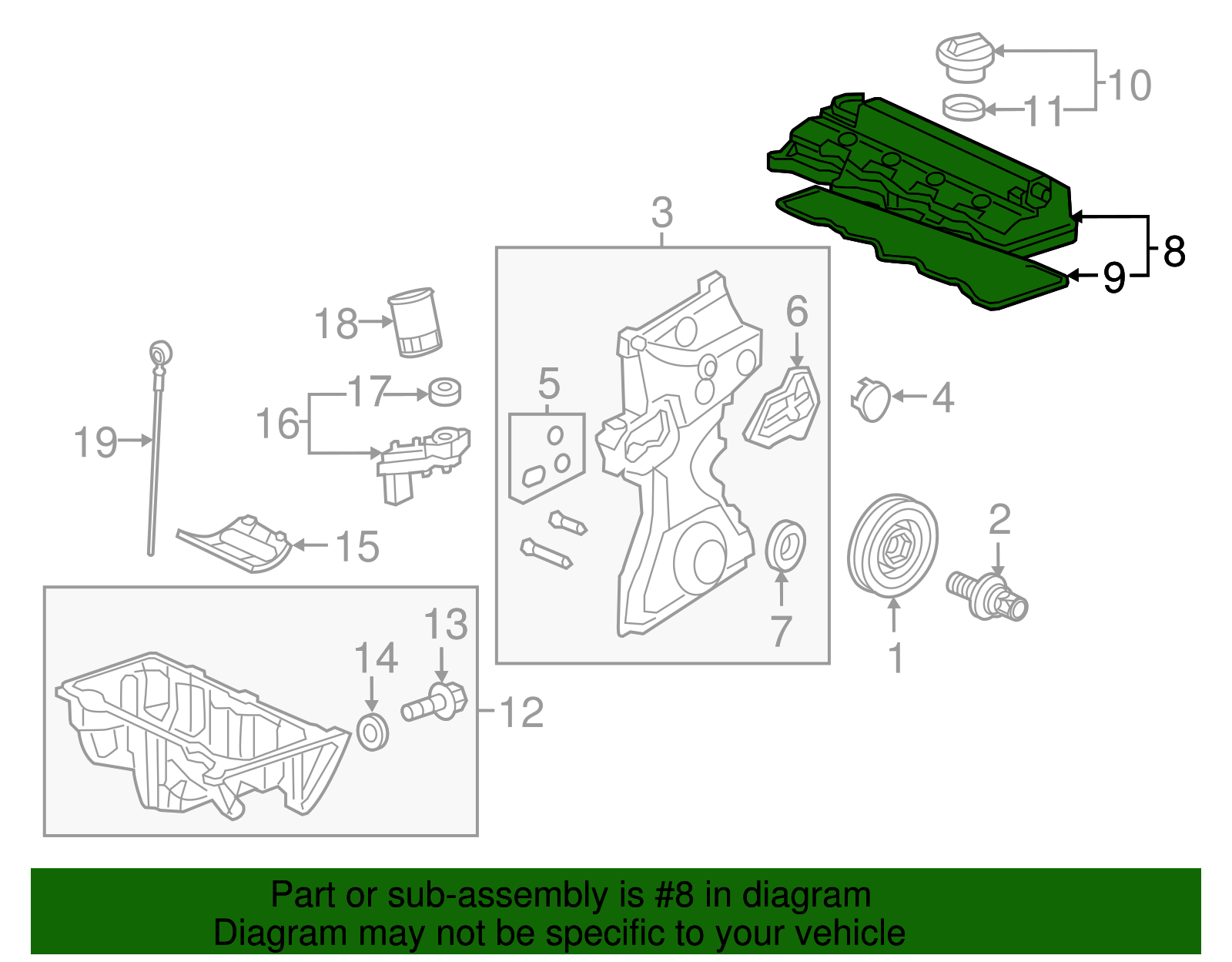 12310-RNA-A01 - Valve Cover 2006-2022 Honda | Honda Parts Online