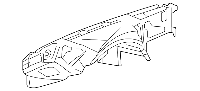 2006-2013 Chevrolet Corvette Front Driver Side Wheelhouse Panel ...