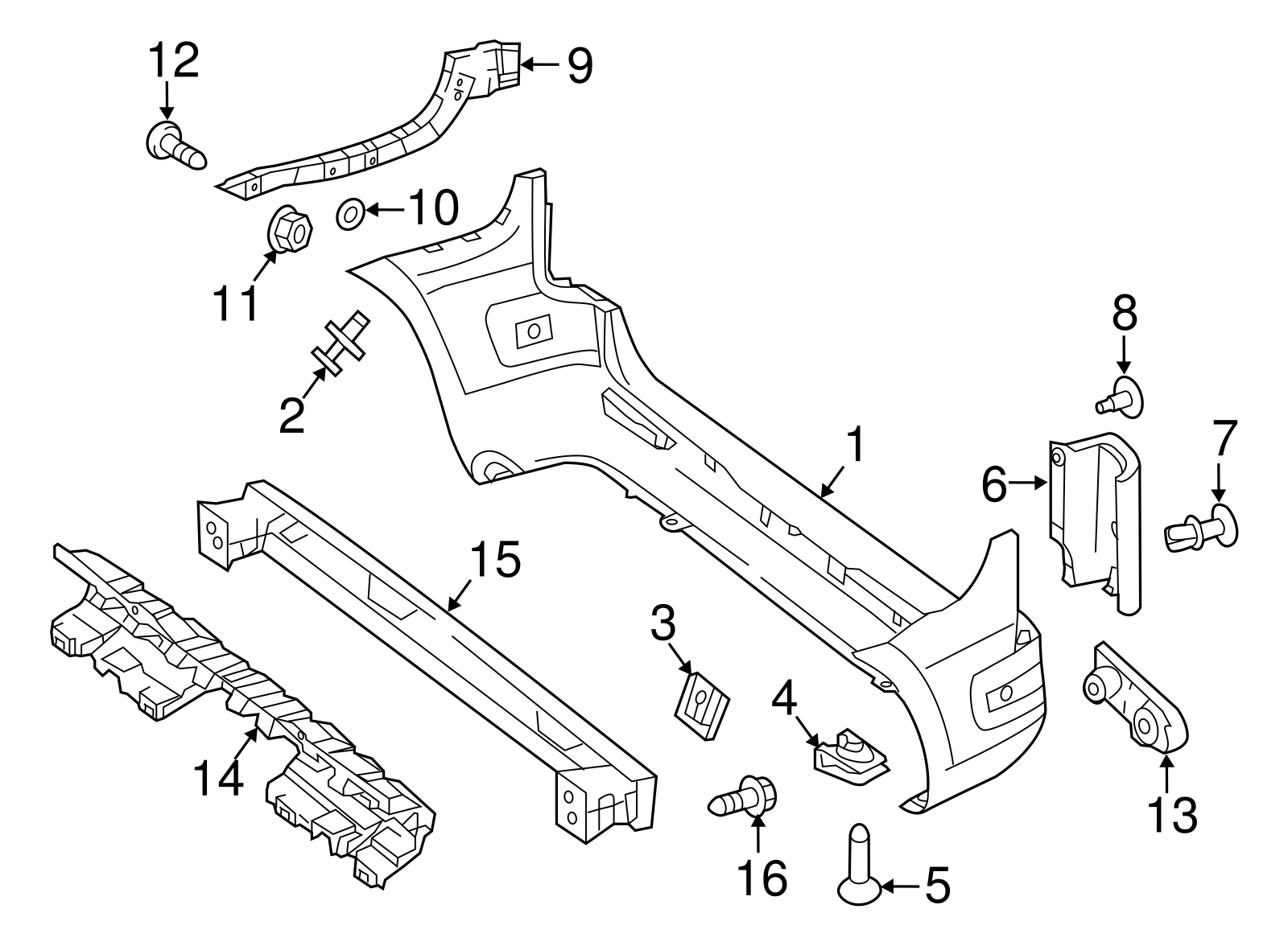 447-885-14-22-9999 - 2016-2023 Mercedes-Benz Metris - Corner Cover ...