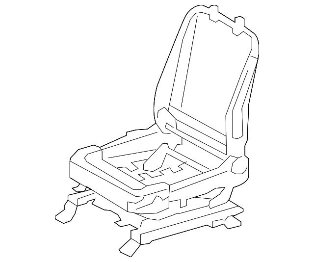 2011 Toyota Matrix 2011 Toyota Matrix - Seat Frame 71110-02070 | Sparks ...