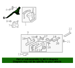 2019-2023 Nissan Altima Apron Reinforced F4181-6CAMA | Nissan Parts Plus
