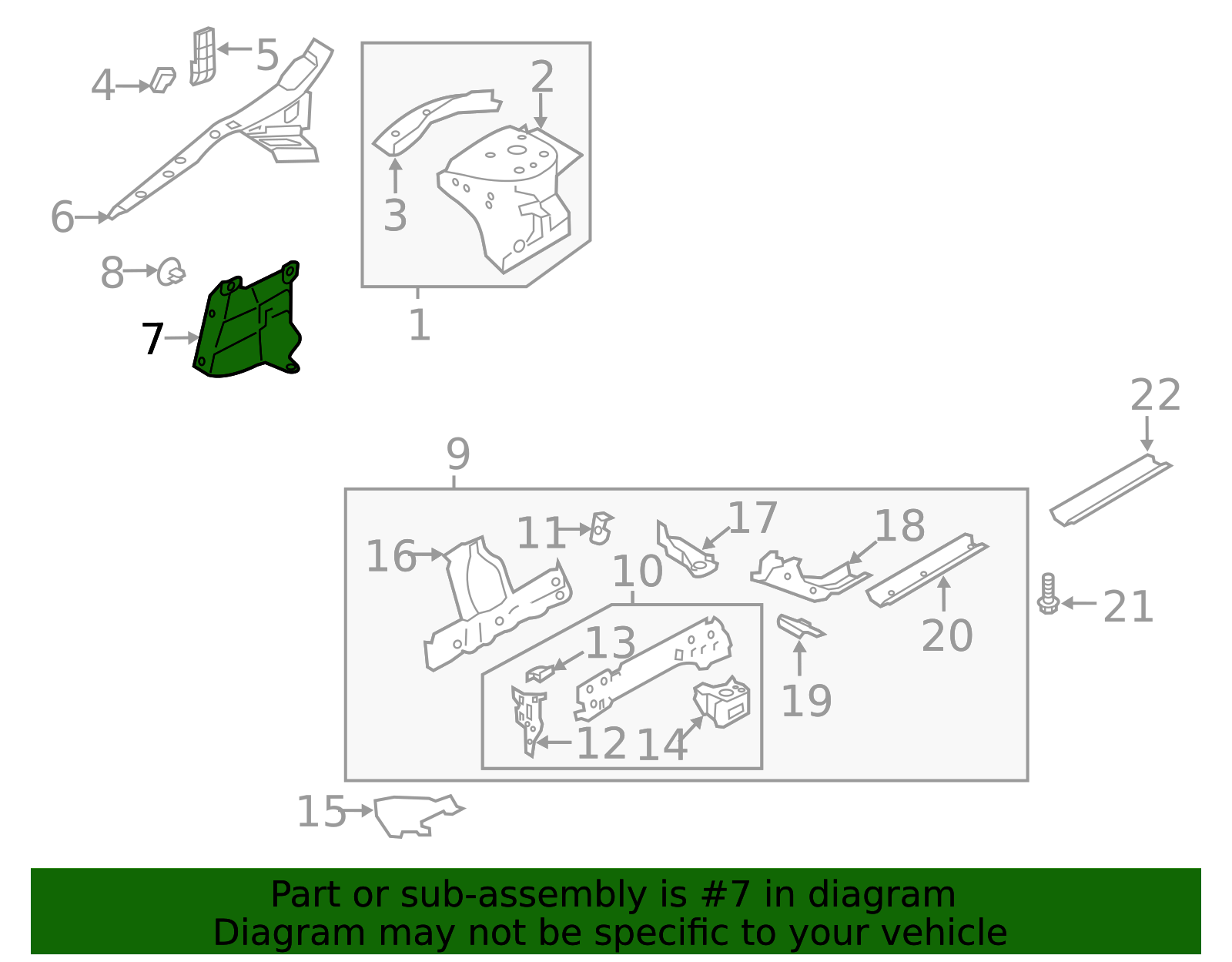 2019-2025 Nissan Altima Splash Guard 64838-6CA0A | Nissan Parts Central