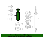 33536767334 - 2006-2013 BMW Shock Protector (33-53-6-767-334) | BMW of ...