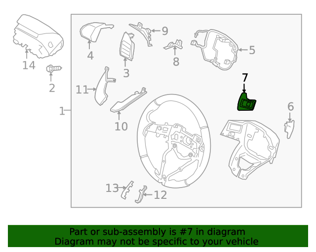 2019-2021 Hyundai Veloster Paddle Switch 96770-J9001-TSK | OEM Parts Online