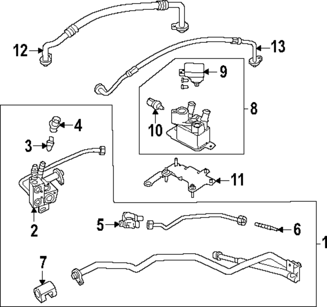 2021-2023 Volvo Expansion Valve 32373325 | TascaParts.com
