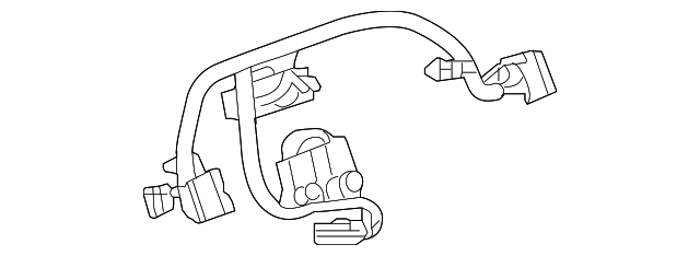 2020-2023 GM Steering Wheel Horn Switch Wiring Harness 84886417 GM ...
