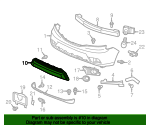 71103-SZA-A50 - Mesh, Front Bumper - 2012-2015 Honda Pilot | Honda ...