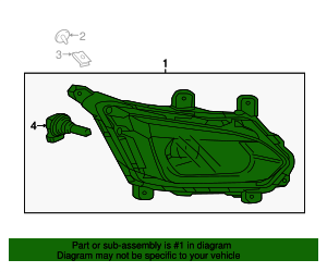 2016-2017 Chevrolet Equinox Passenger Side Daytime Running Lamp ...