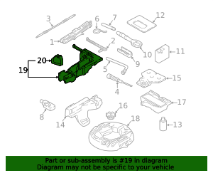 8W7-012-169-K - Trunk Floor Storage Box 2018-2020 Audi ...