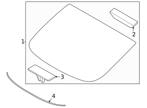 2020-2024 Hyundai Sonata Lower Molding 87120-L1000 | OEM Parts Online