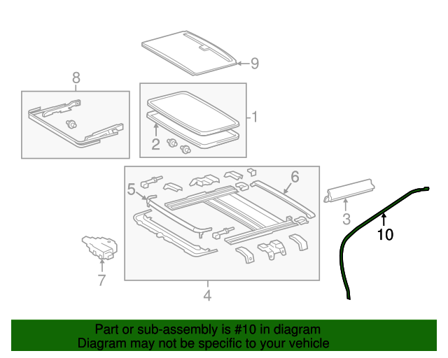 2012-2017 Toyota Camry Drain Hose 63247-06060 | Toyota Parts Center